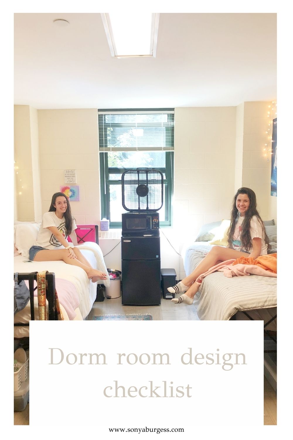 The ultimate dorm room checklist