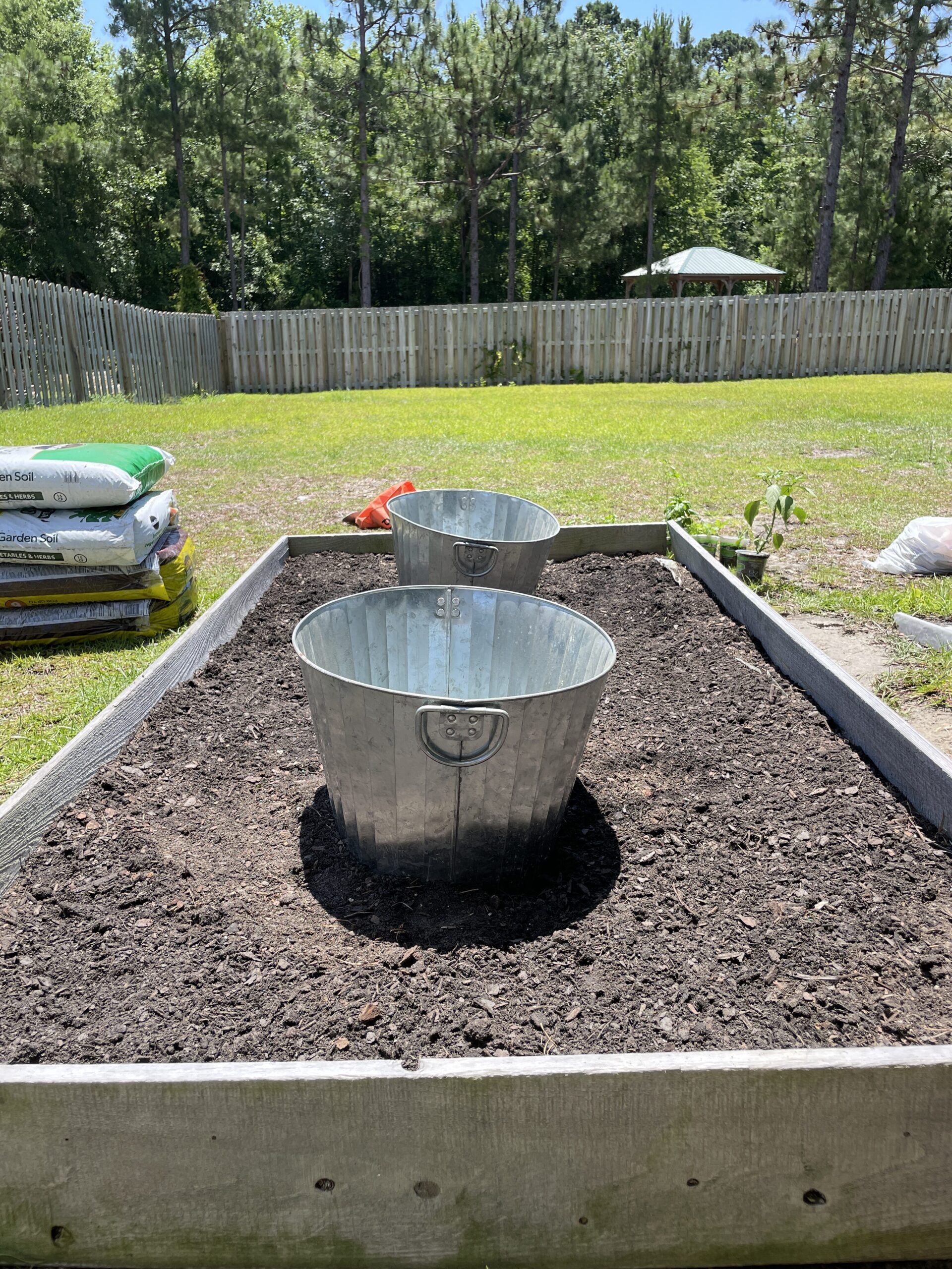 Upcycled container herb garden made easy